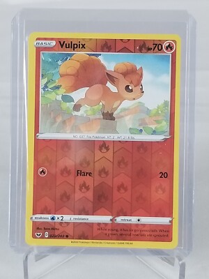 Vulpix Hp 70 Holo #22 Pokemon Card 2020 | eBay