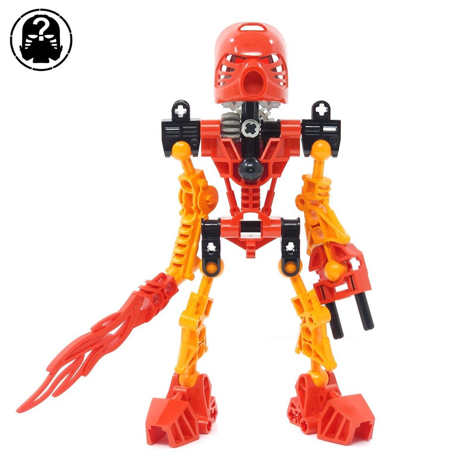 Lego Bionicle - 8534 - Toa Mata Tahu - Toa of Fire - Complete Retired ...