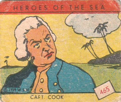 CAPTAIN COOL "honolulu "-1939 W.S. CO "heroes of the sea"(R 67 ...