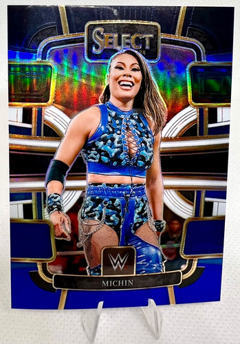 2024 Panini Select WWE Concourse BLACK BLUE PRIZM - MICHIN No. 84 233/ ...