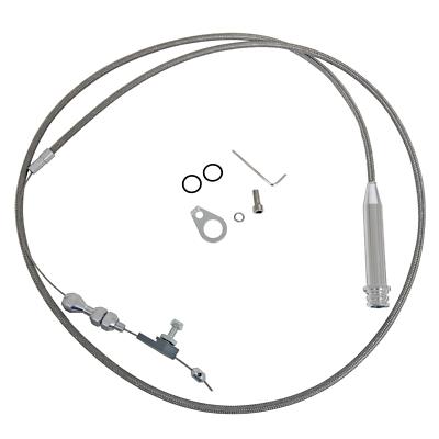 Universal Transmission Kickdown Throttle Cable Braided Chevy fits GM ...