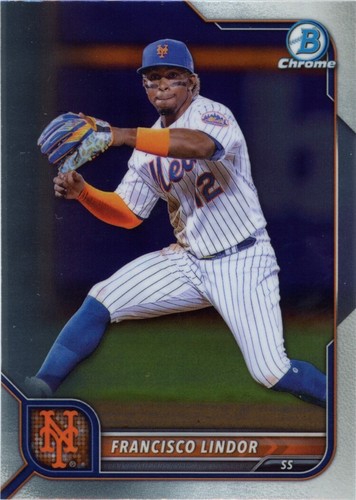 2022 Topps Bowman Chrome #73 Francisco Lindor | eBay