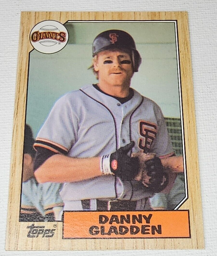 1987 Topps Baseball Danny Gladden #46 | eBay