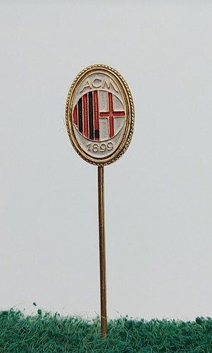 AC MILAN - Italy football soccer club vintage pin badge fussball calcio ...