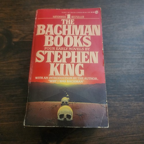 The Bachman Books by Stephen King 1986 Signet PaperBack Novel w/Rage ...