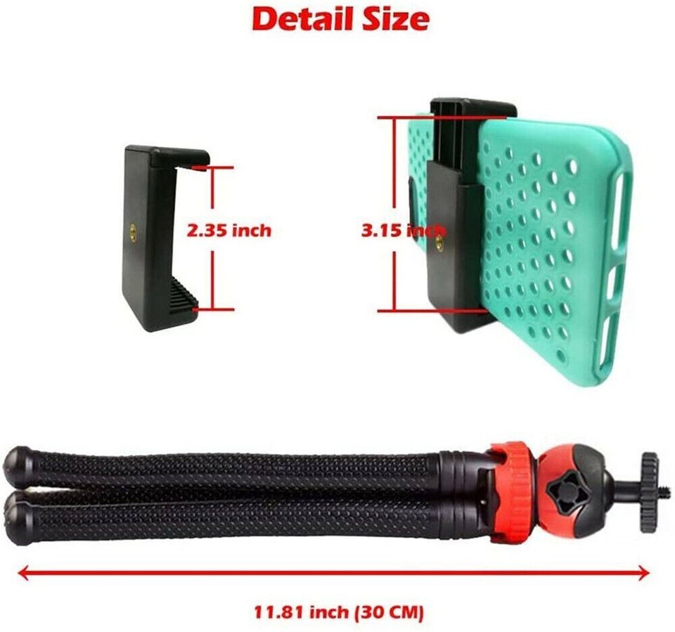 Portable Flexible Tripod Octopus Stand Gorilla Pod For Gopro Camera/SLR ...