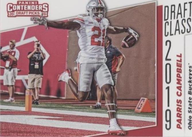 2019 Panini Contenders Draft Picks - Draft Class Parris Campbell #20 ...