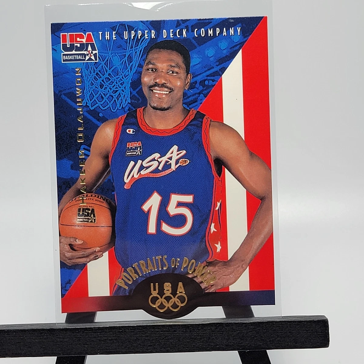 Hakeem Olajuwon With Team Usa