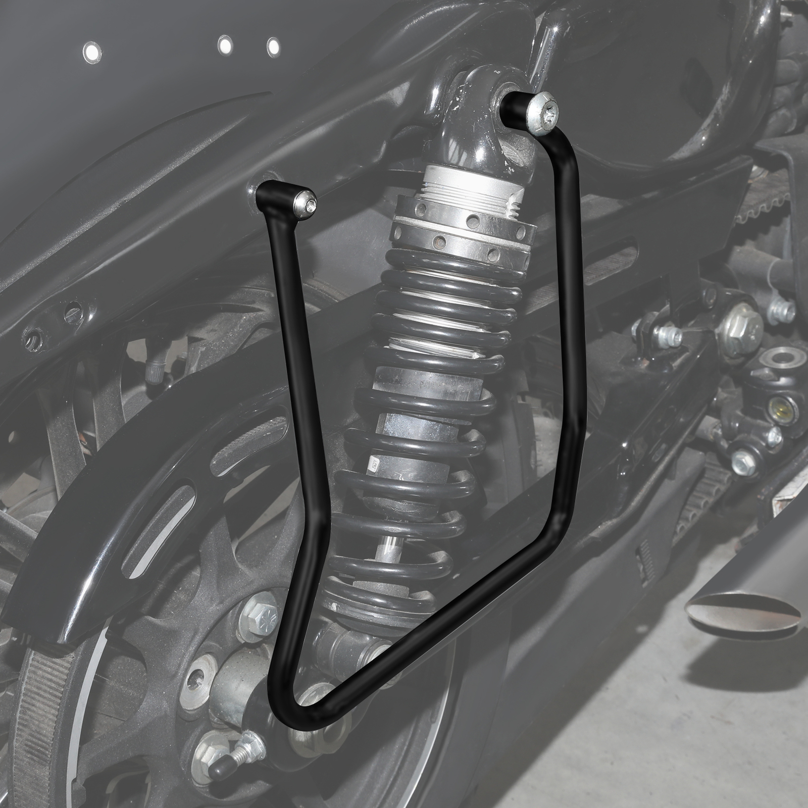 Saddlebag Support Brackets Fit For Harley Sportster XL883 1200 2004 ...