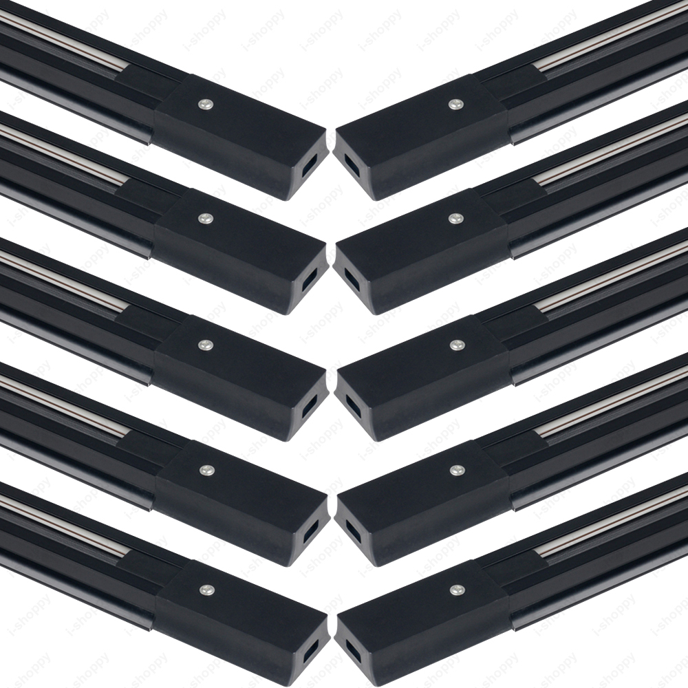 10Pcs 1 Meter L type Track Rail Hard Orbit Strip Connector Included For ...