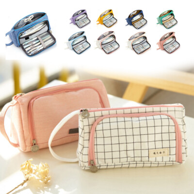 Multifunction Pencil Case Large Capacity Pen Box School Stationery ...
