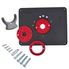 For Porter-Cable 690 890 Router Table Insert Plate w/Level-Loc Rings ...