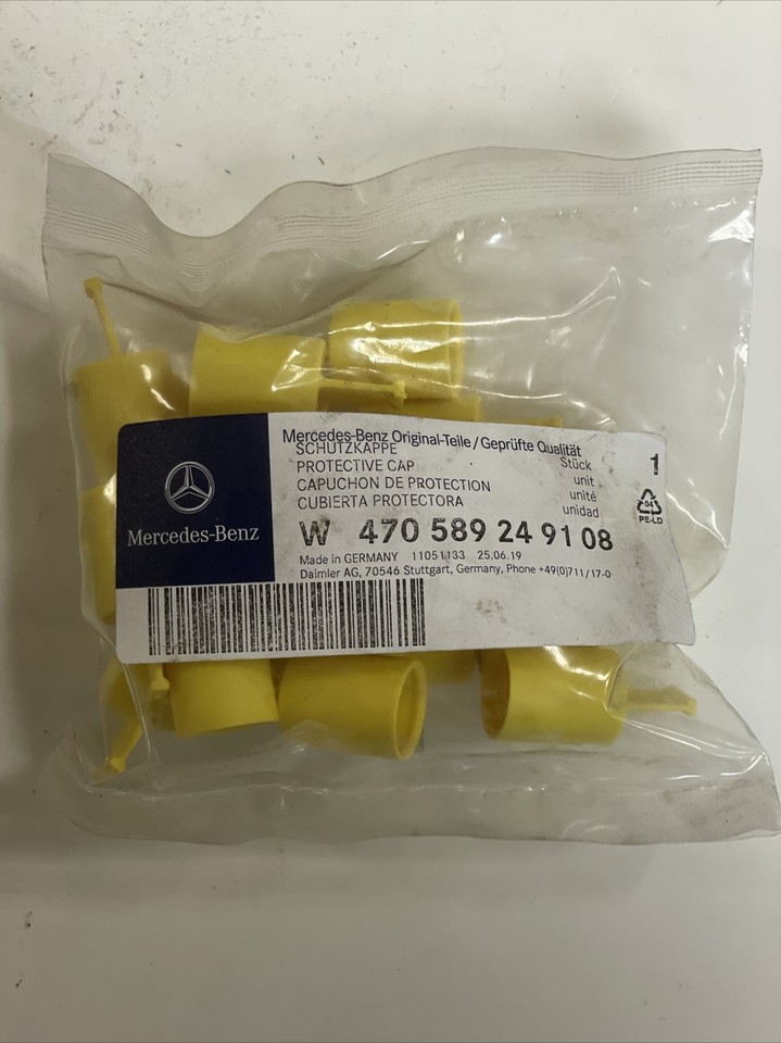 DDE W470589249108 MERCEDES RUBBER CAP (20PACK) | eBay