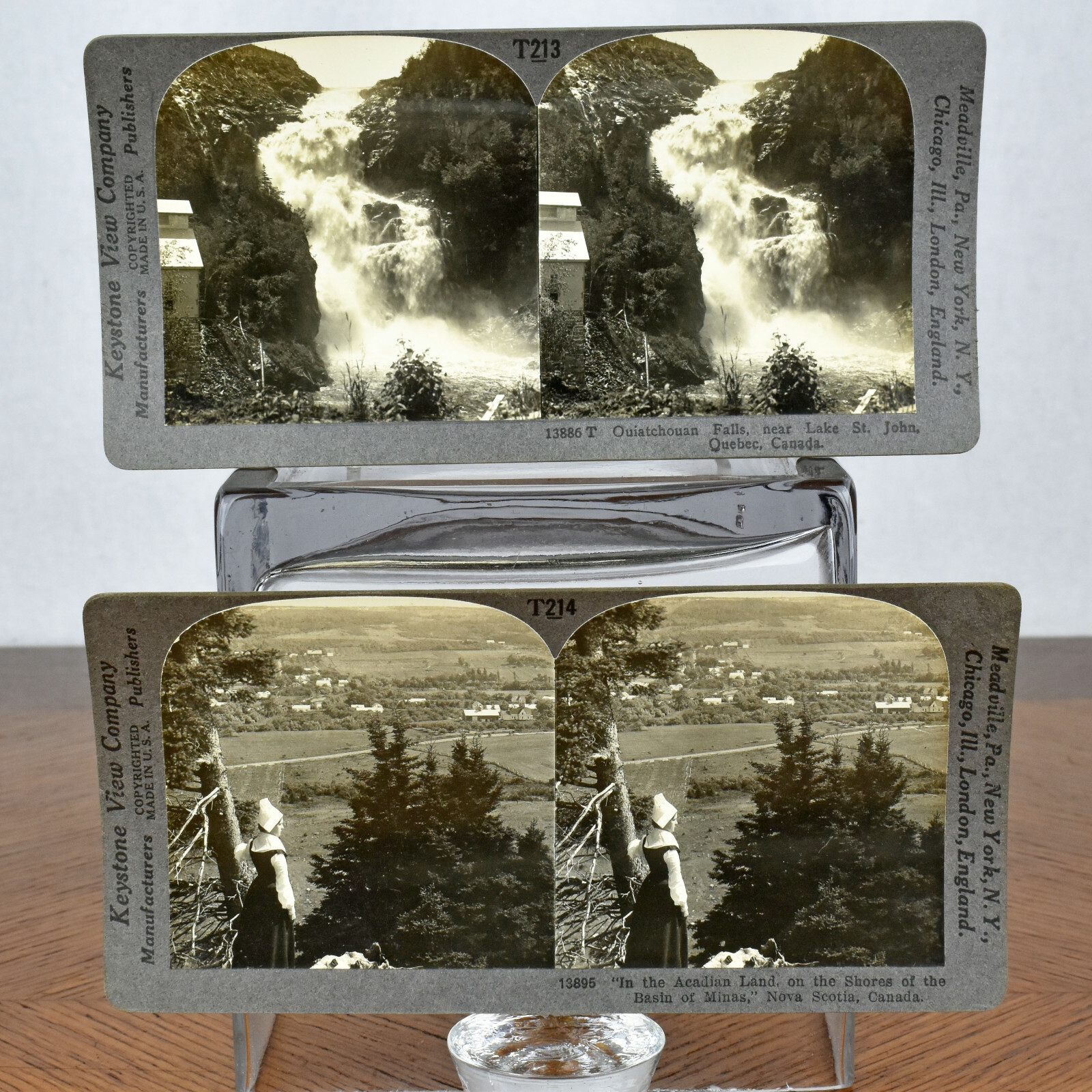 Eight VTG Keystone View Co Stereographic Stereoscope Cards Tour of the ...