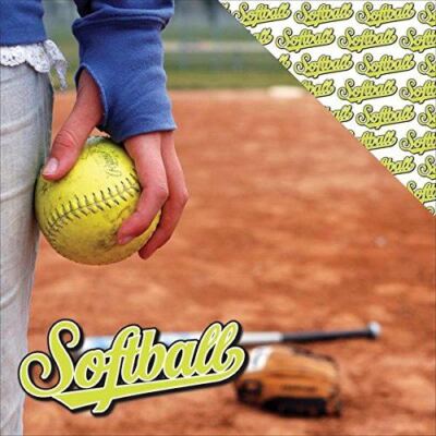 Reminisce - The Softball Collection Scrapbook Papers -Softball - 5 Sheets | eBay