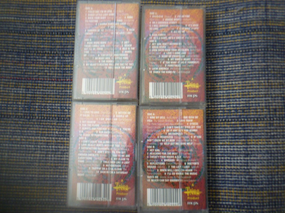 Various – Disco Fever Volume 1 to 4 - Tring – MCVAR141 - MCVAR144 ...