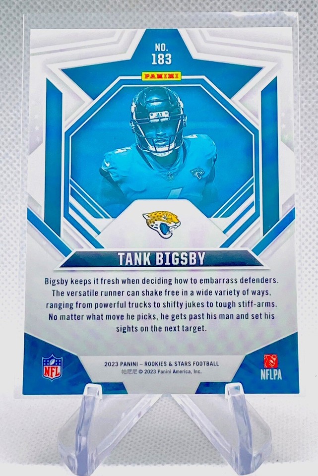 2023 Panini Rookies & Stars Tank Bigsby Red Parallel Rookie Card #183 ...
