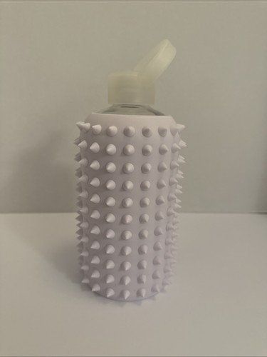 BKR Glass Water Bottle w/Silicone Sleeve in Spiked Sloane Big 1L/32oz ...