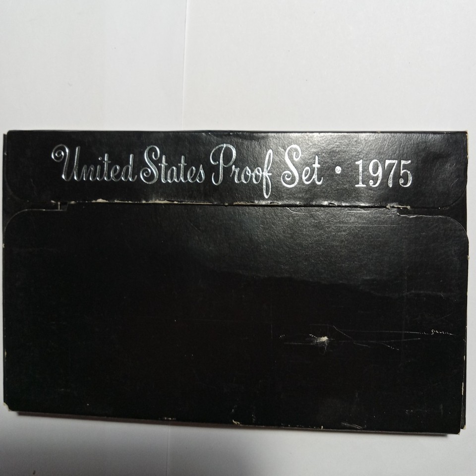1975-S US Mint Proof Set in OGP Bicentennial Eisenhower Kennedy ...