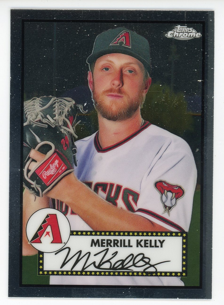 2021 Topps Chrome Platinum Anniversary MERRILL KELLY DIAMONDBACKS #372 ...