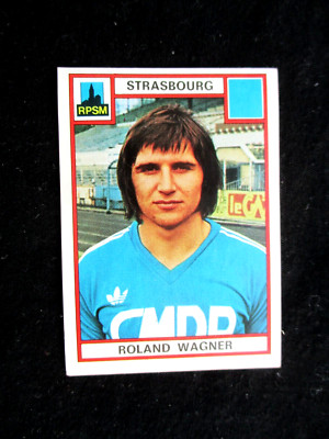 WAGNER RC STRASBOURG image sticker N° 308 FOOTBALL 76 PANINI 1976 FOOT ...
