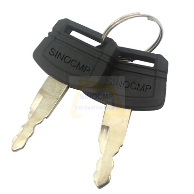 2PCS Key For Hitachi Excavator Heavy Equipment | eBay UK