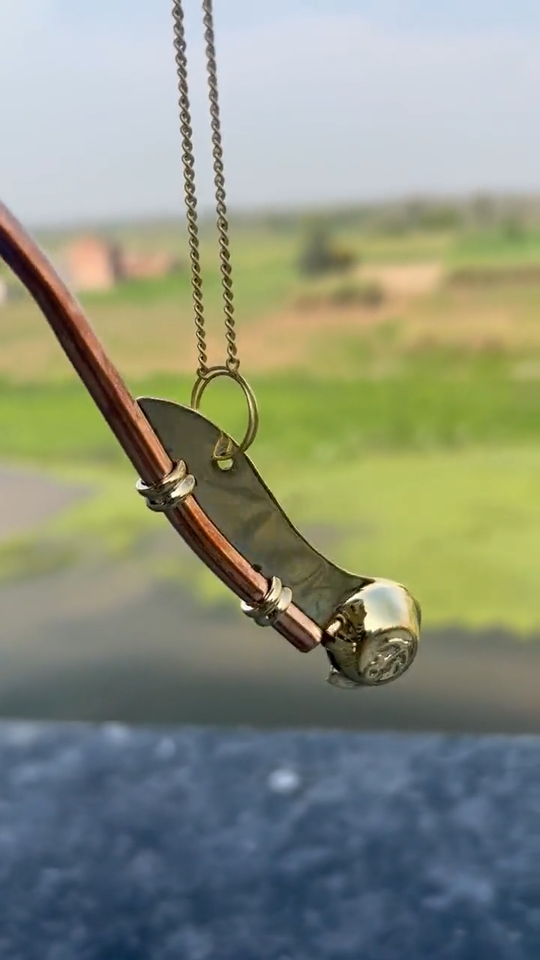 traditional Navy Whistle Solid Brass Boatswain (Bosun) Whistle Pipe ...