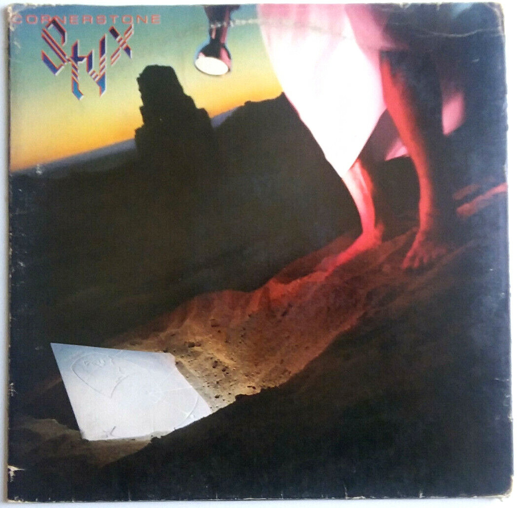 STYX - Cornerstone - Vinyl LP 1st Press 1979 A&M SP-3711 TRi-Fold Foil ...