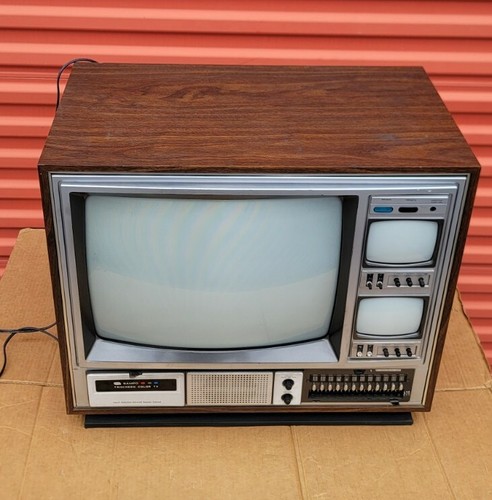 Vintage Sampo 9519 Tri-screen Color TV | eBay