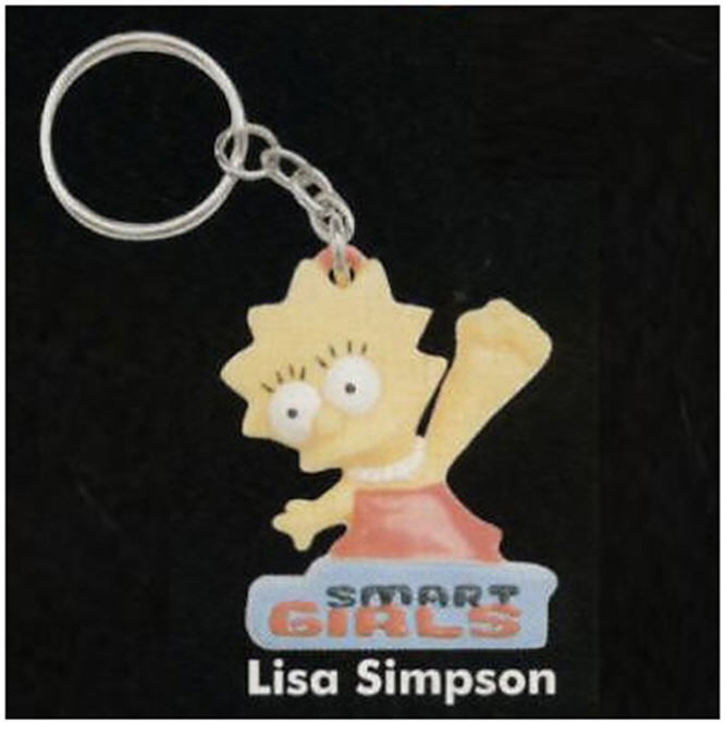 SIMPSONS NEW DIE CUT KEYCHAINS - RARE 2003 RELEASE - 8 DIFFERENT TO ...