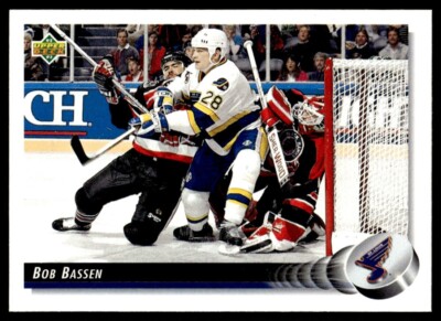1992-93 Upper Deck #181 Bob Bassen St. Louis Blues | eBay