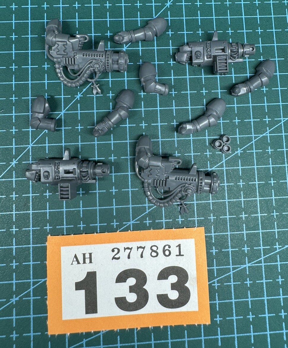 Grey Knight Special Weapon Arm Psycannon Psilencer Incinerator 40k Bits ...