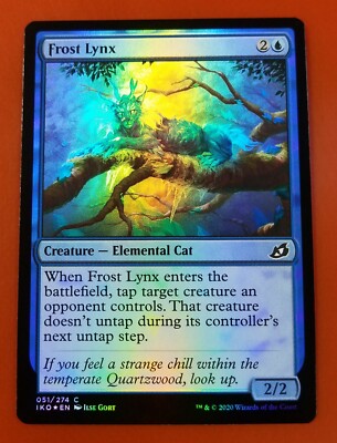 1x Frost Lynx | FOIL | Ikoria Lair of Behemoths | MTG Magic Cards | eBay