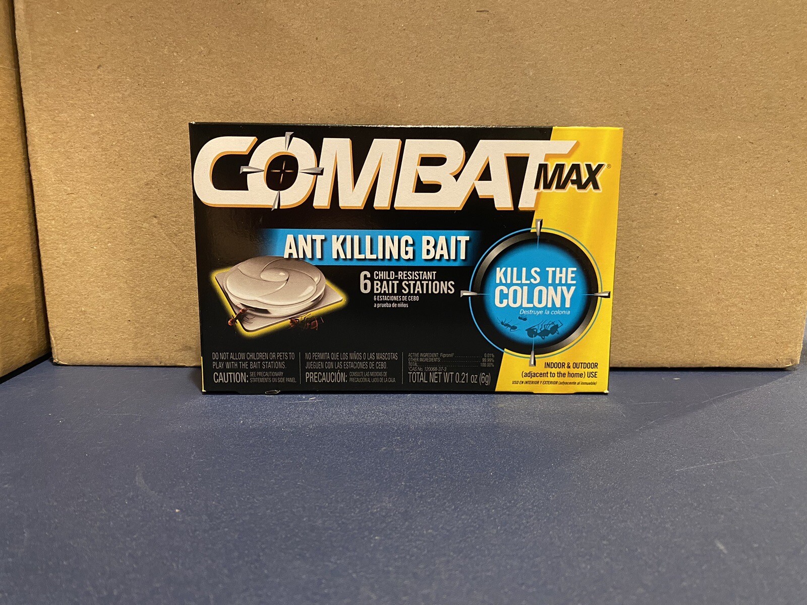 Combat Max Source Ant Killing Bait DIA55901 Bait Stations ANT 6 pieces ...