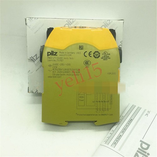 1PC New PILZ safety relay PNOZ s7c 24VDC 4n/o 1n/c 751107 | eBay