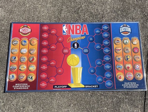 RARE 2000s Wincraft NBA Standings Board | eBay