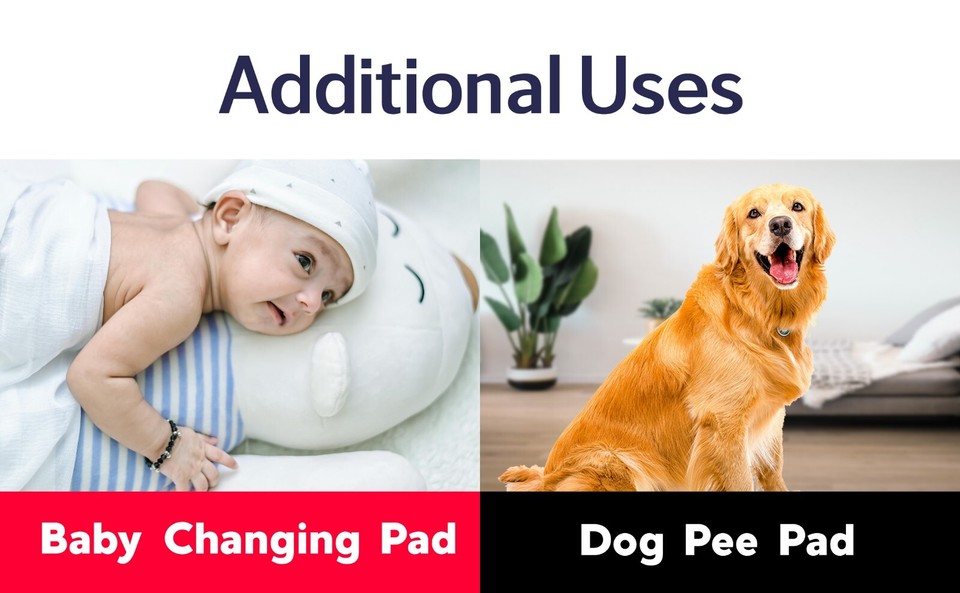 100 30X36 Heavy Absorbency Hospital Bed Pee Pads Urinary Underpads ...