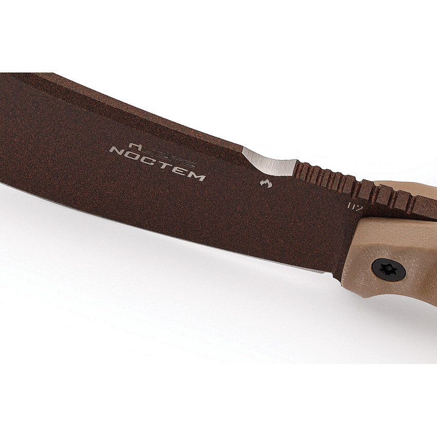 Hydra Knives Noctem Tan G10 Bohler K110 Fixed Blade Knife w/ Kydex ...