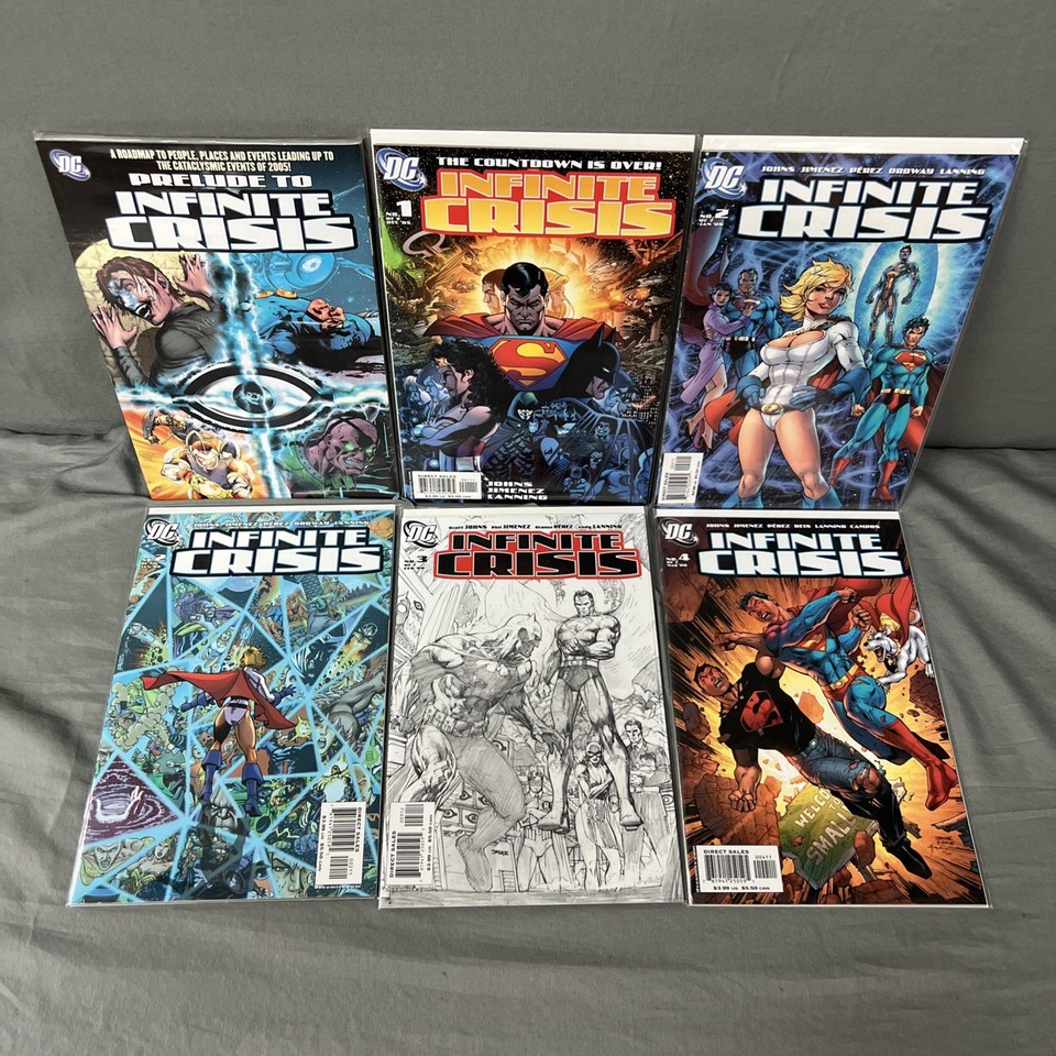 Huge Infinite Crisis + Identity Crisis Full Runs + Specials & Extras 24 ...