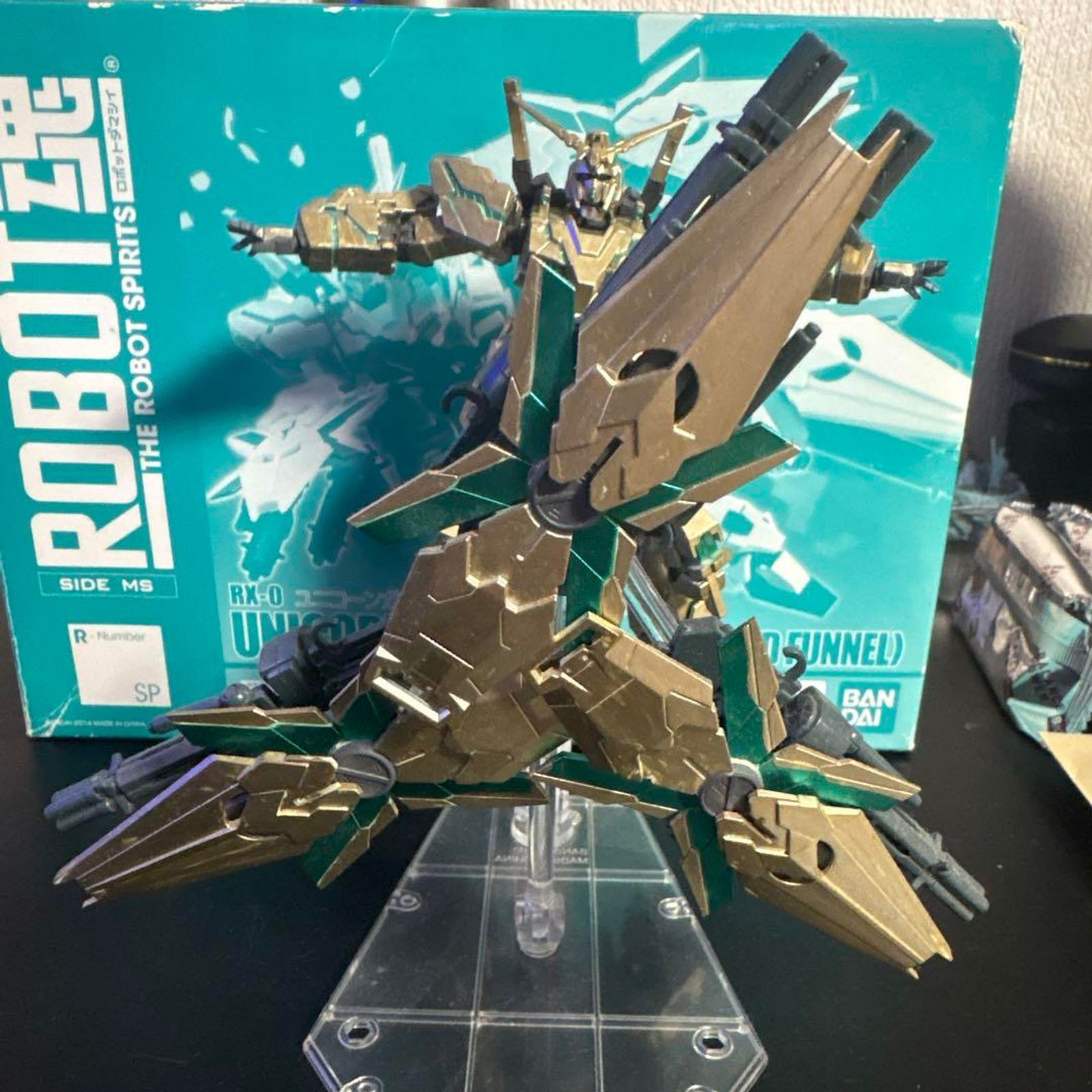Robot Spirits Unicorn Gundam Shield Funnel Equip Ver. Action Figure | eBay