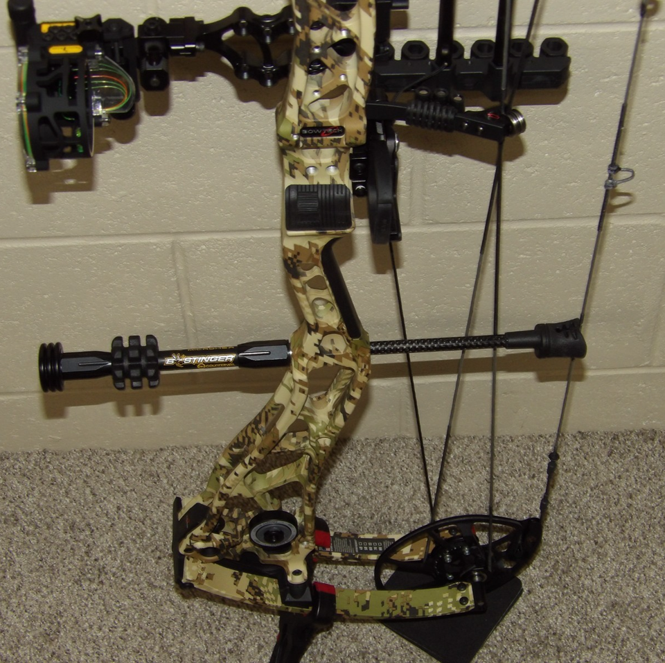 Loaded BOWTECH SS34 Bow Package- 50 to 60 lb- 26 to 31.5"- SS 34 Sitka ...