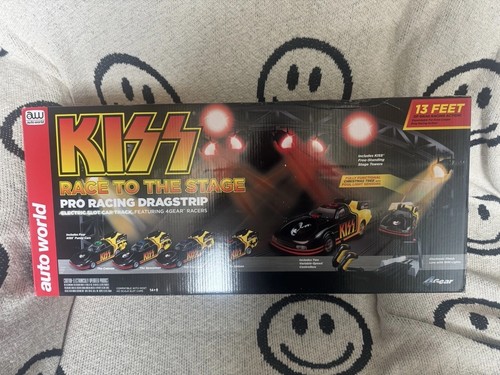 KISS Race To The Stage Drag Racing Set By Autoworld | eBay