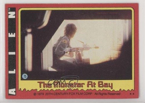 1979 Topps Alien The Monster At Bay #75 n1u | eBay