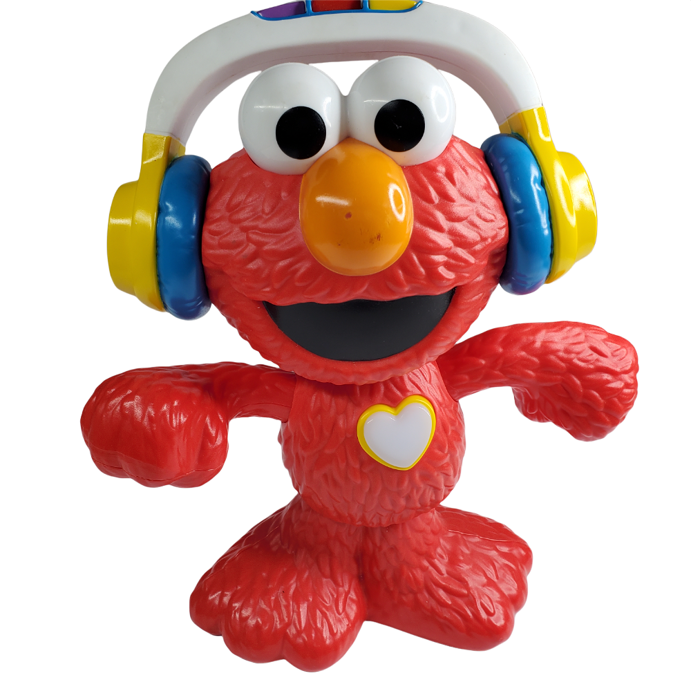 Sesame Street Lets Dance Elmo 12in Elmo Toy Sings and Dances 2017 VIDEO ...