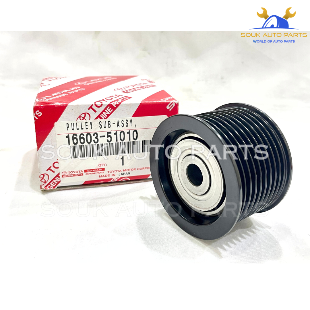 16603-0c013 Toyota Pulley SUBAssy IDL Genuine OEM Part for sale online ...