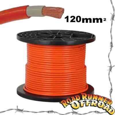 Welding Cable for 4WD Winch 120mm2 Heavy Duty Double Insulated | eBay
