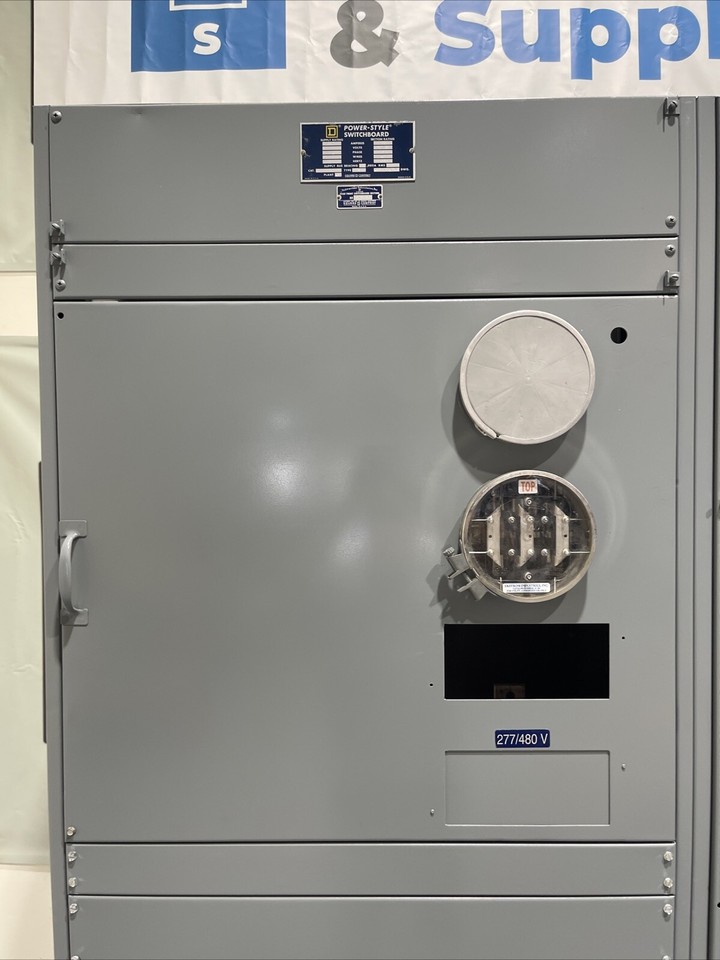 800 Amp Meter Main Square D Panel 3P 4W 277/480v W Main Breaker | eBay