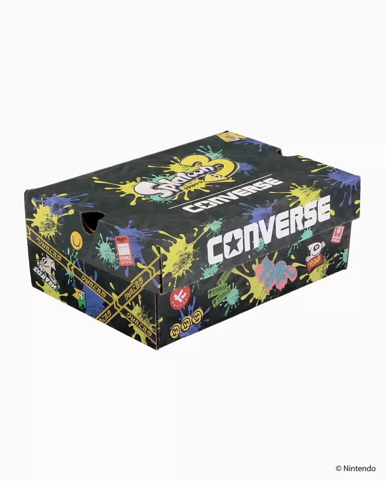 Converse x Splatoon 3 Chuck Taylor All Star Black 31312701 Limited ...