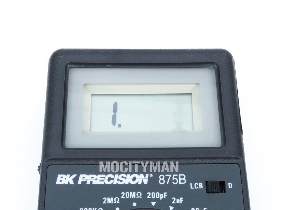 BK Precision 875B LCR Digital Meter Inductance Capacitance Resistance ...