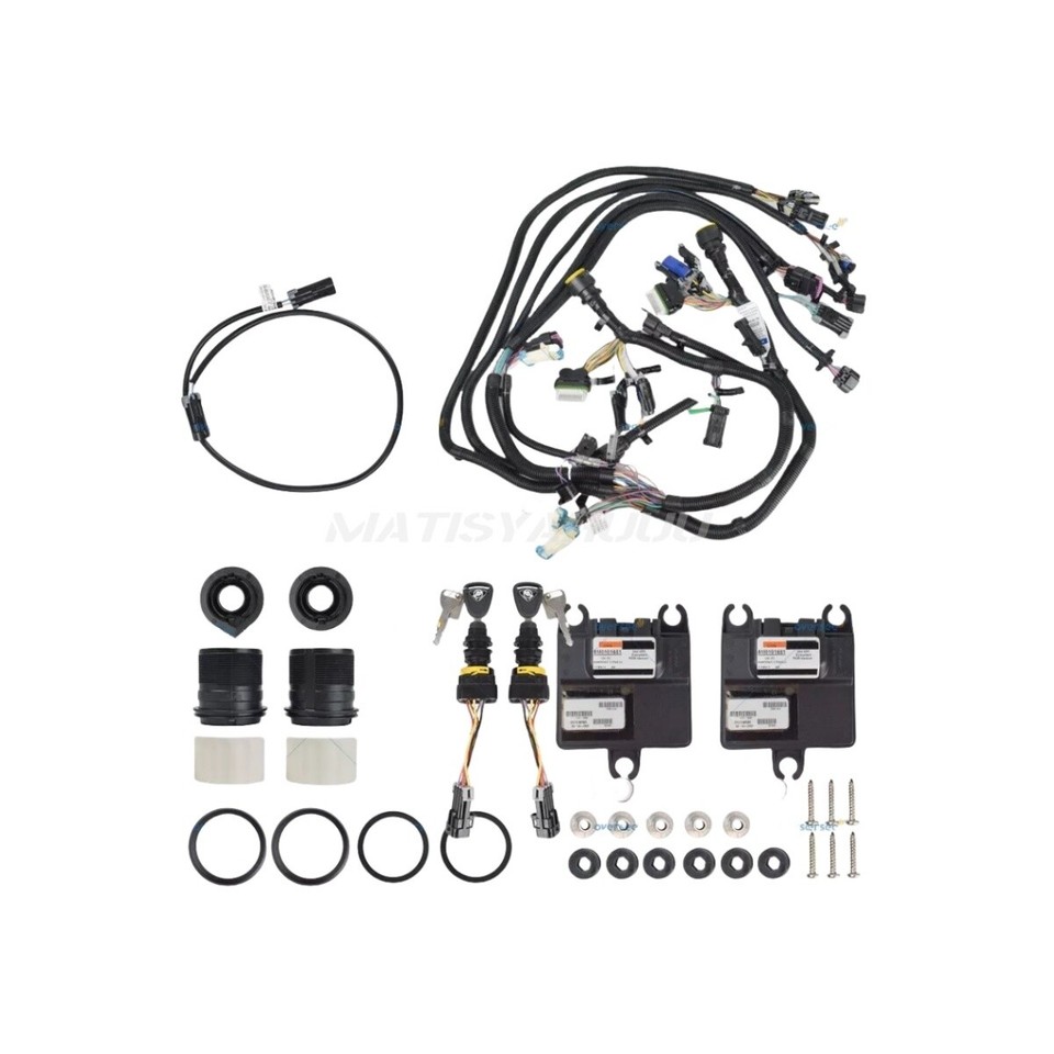 Dual Console Binnacle Kit w/ DTS Rigging Kit 8M0079499 For Mercury ...